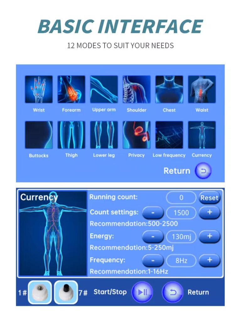 Portable Shockwave Therapy Machine for Home – Oxygenator Machine