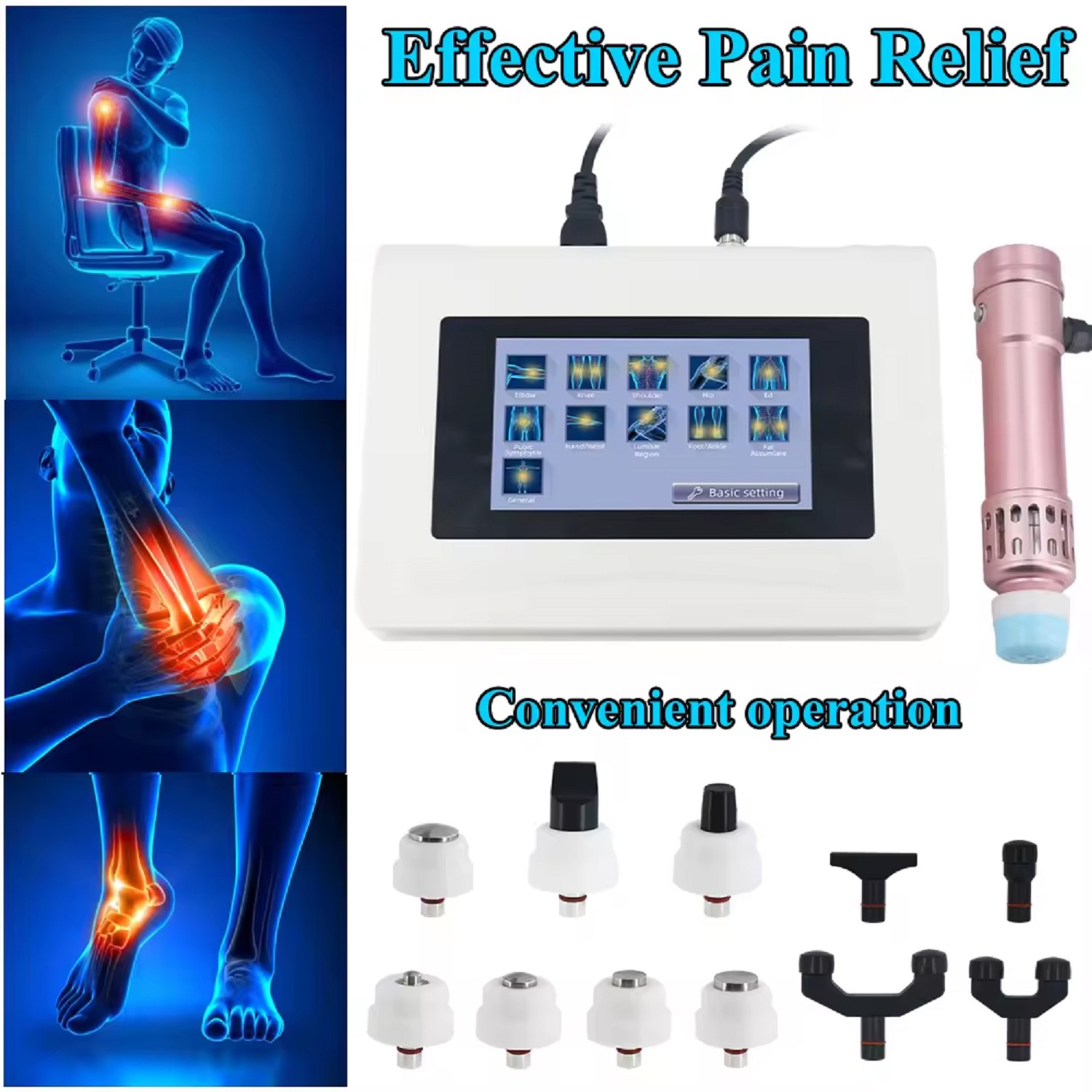 Powerful Shockwave Therapy Machine For Effective ED Treatment ...